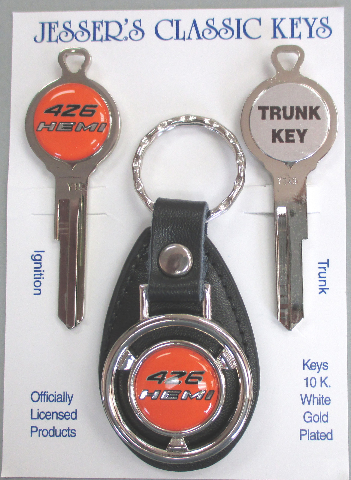 426 HEMI Deluxe Classic Key Set Dodge Plymouth 1966 1967 1968 1969 keys ...