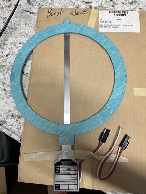 ZOOK 8” RUPTURE DISK 316SS 150PSIG With Electronic Burst Indicator | eBay