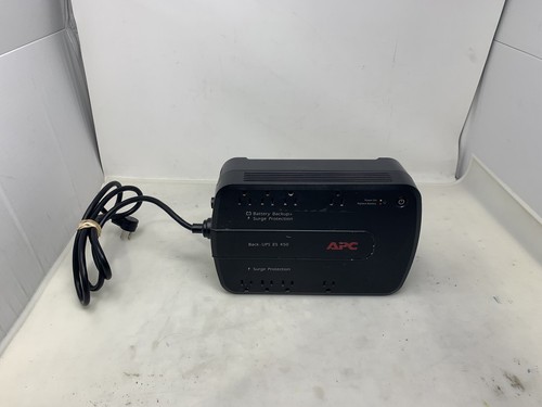 APC Back-UPS 450 Surge Protector/Battery Backup 8 Outlets BE450G *READ ...