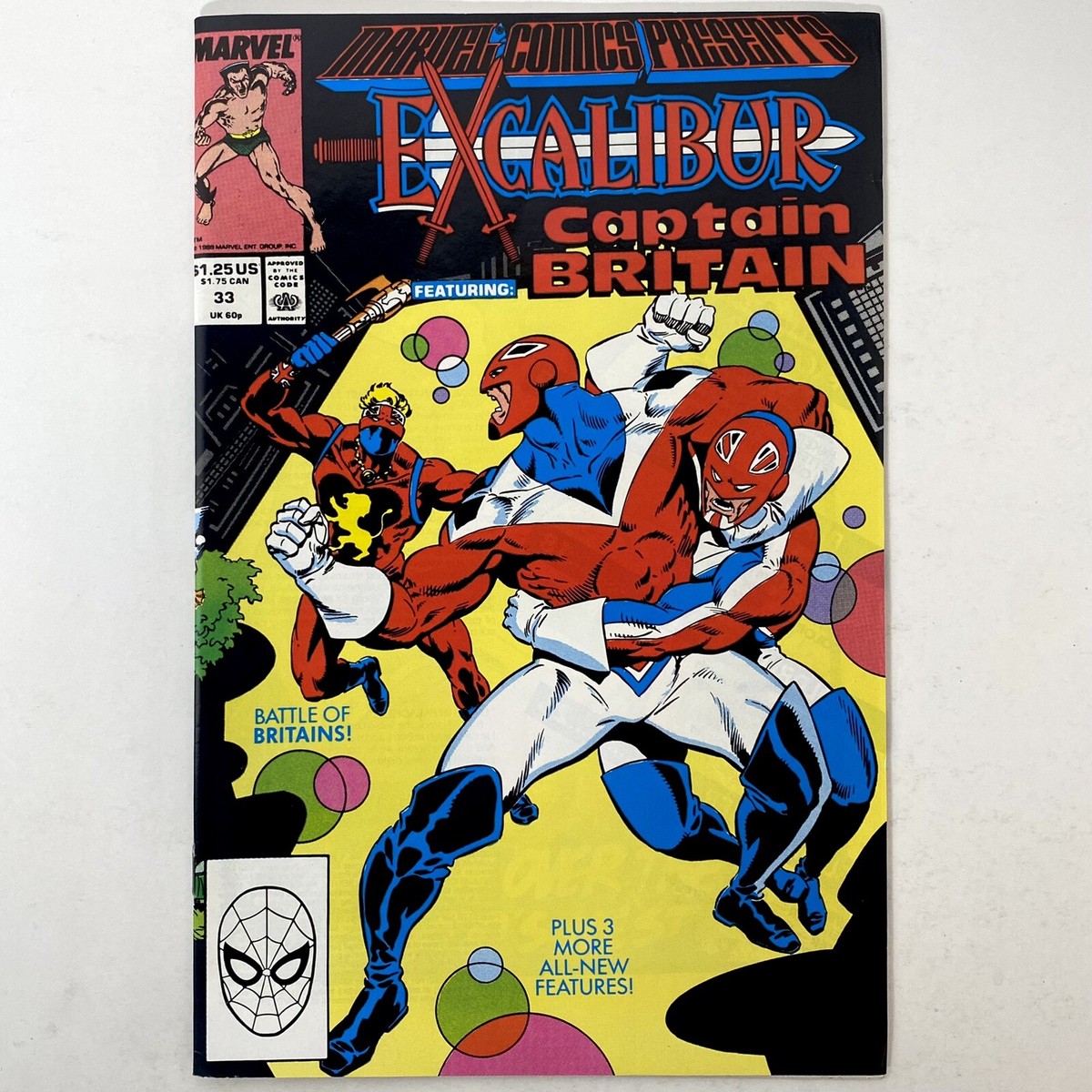 Classic Captain Britain Cubee