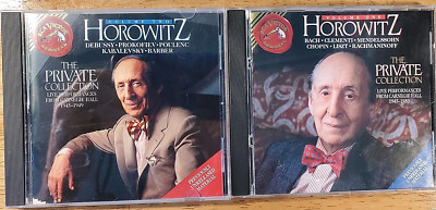 Horowitz Private Collection Vol I and Vol II, CDs | eBay