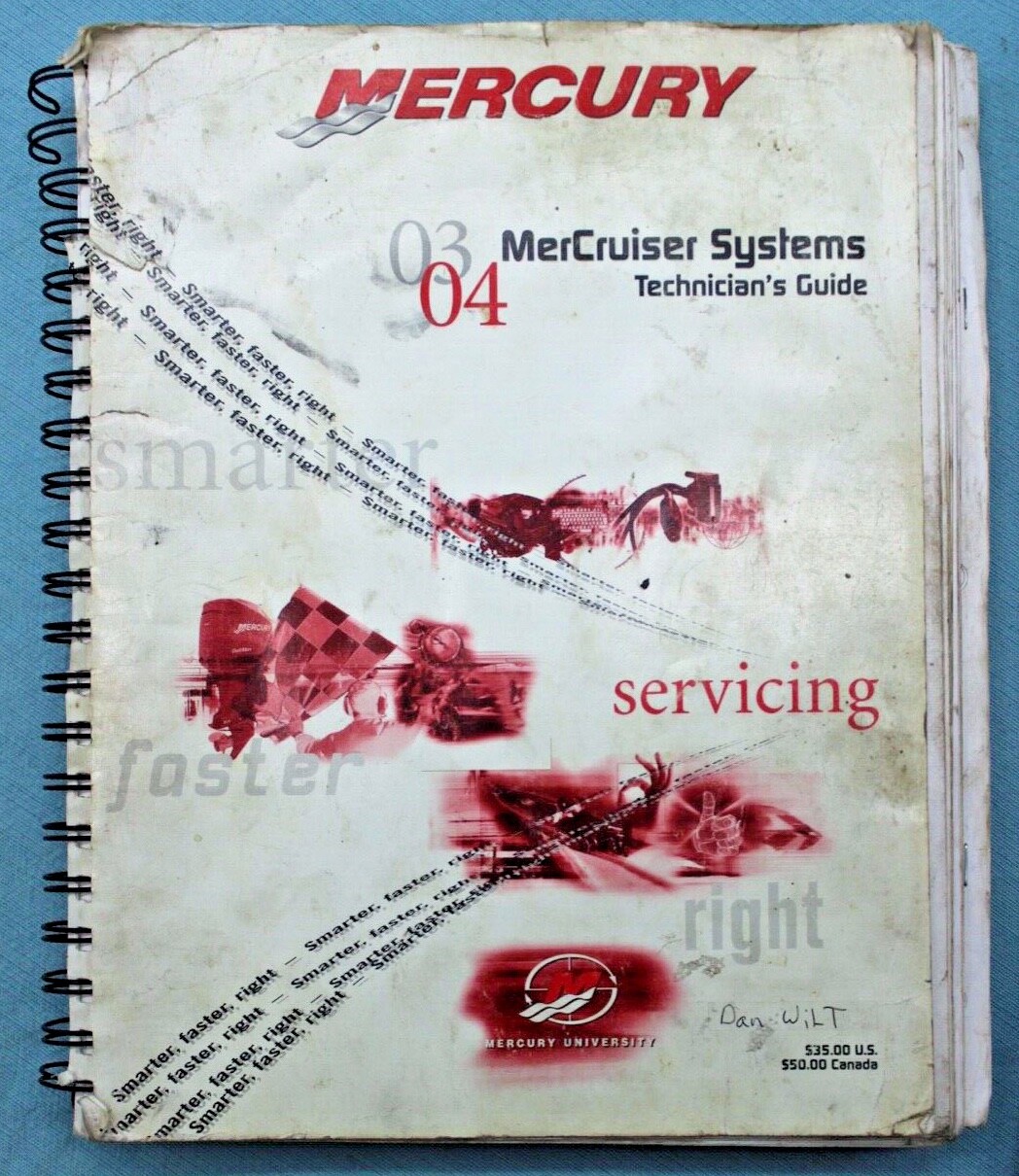 Mercury MerCruiser 03 04 MerCruiser Systems Technician's Guide ...