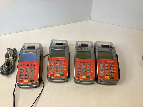 Lot of 4 Verifone VX520 World Pay Credit Card Terminals AS-IS | eBay