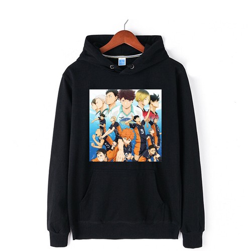 Haikyuu!! Hinata Shoyo Oikawa Tooru Hoodies Coat Sweater 100% Cotton ...
