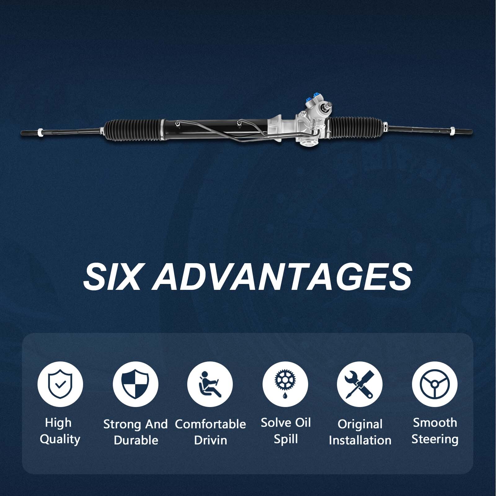 Power Steering Rack And Pinion For Infiniti Qx4 Nissan Pathfinder 1996 ...