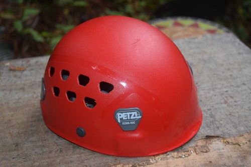 PETZL ECRIN ROC Red Helmet Climbing Caving Mountaineering UIAA Size 53 ...