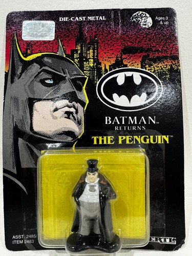 Vintage 1992 ERTL Batman Returns THE PENGUIN Die-Cast Metal Miniature ...