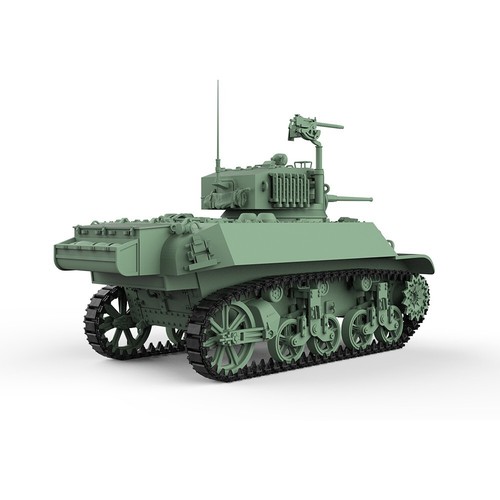 SSMODEL SS16506 1/16 Military Model Kit US M3A3 Stuart Light Tank | eBay
