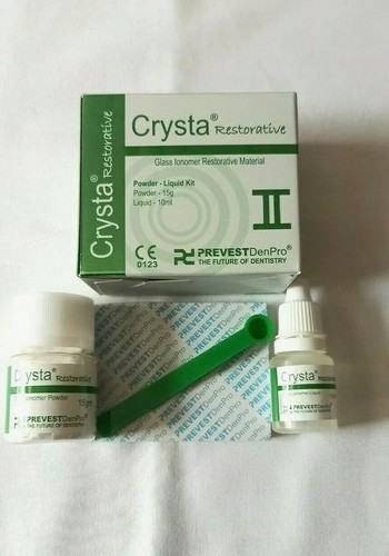 Glass Ionomer Filling Material Crysta Micron Type 2 Radiopaque Prevest ...