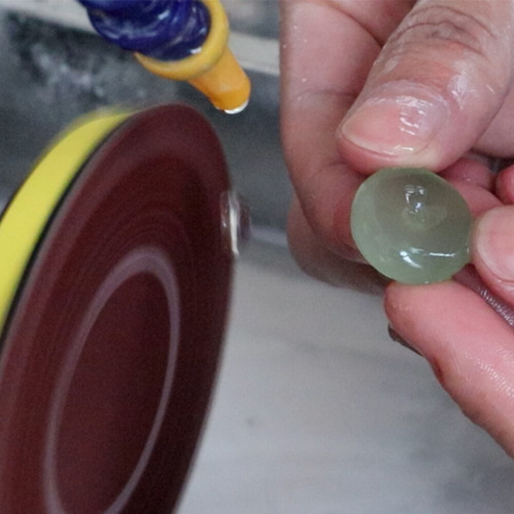 Water Cooling Gem Jewelry Rock Polishing Buffer Bench Lathe Grinding ...