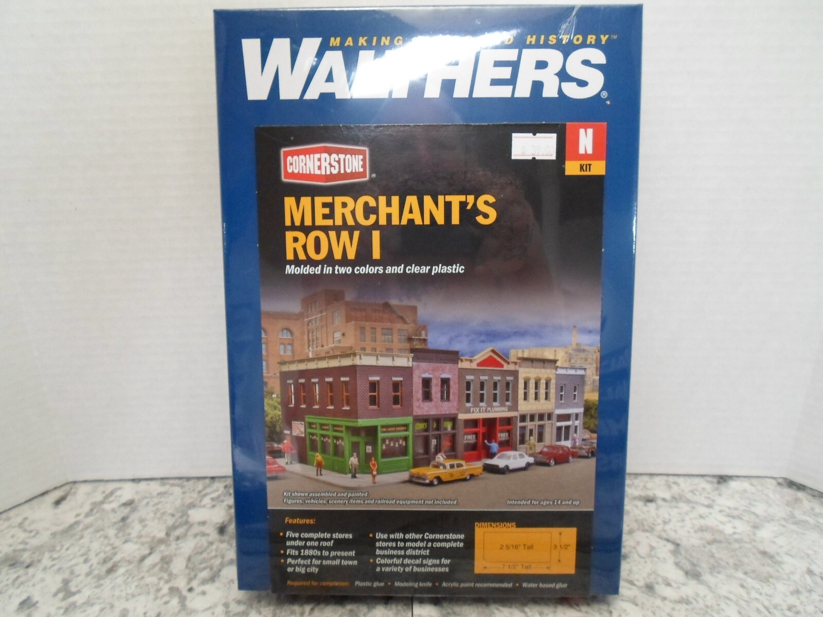 Walthers 933-3850 Merchant`s Row 1 building kit N Scale | eBay