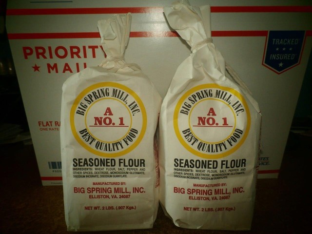 4 Bags of Big Spring Mill A. No. 1 Seasoned Flour 8 Pounds Total ...