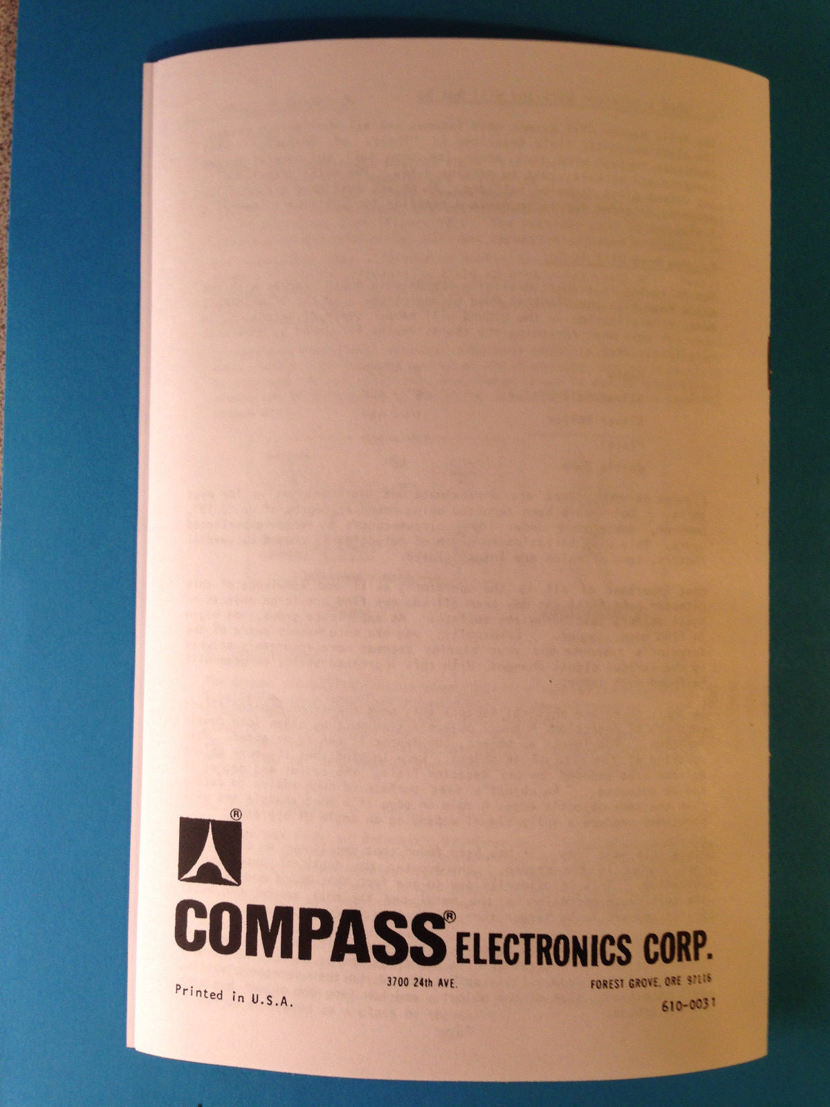 Compass Metal Detector Operation Manual Relic Magnum & RM5 RM6 Get Lost ...