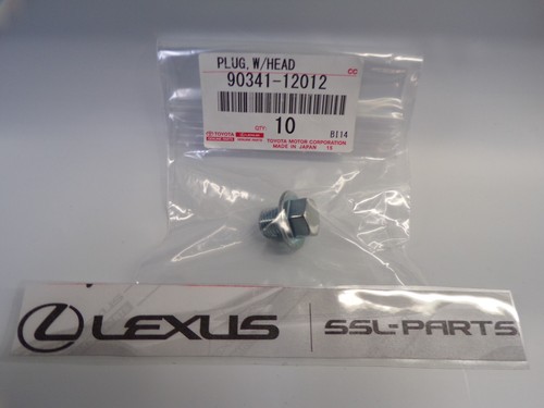 Genuine Lexus Drain Plug 90341-12012 | eBay