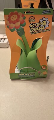 Scrub Daddy VASE & VALET Decorative Storage For Scrub Daisy Dishwand ...