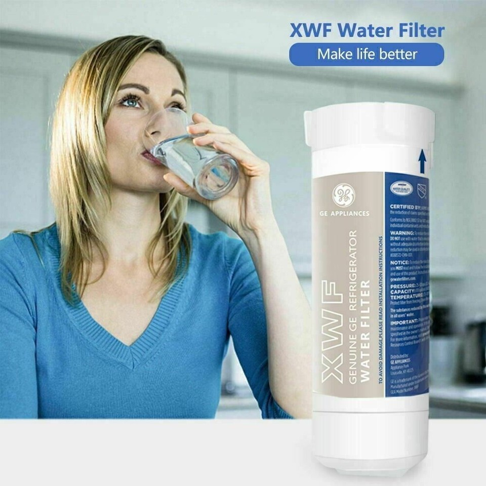 1/2/3/4 PACK GE XWF Replace XWF Appliances Refrigerator Water Filter ...