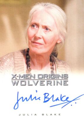 X-Men Origins: Wolverine Autograph Card Julia Blake as Heather Hudson | eBay