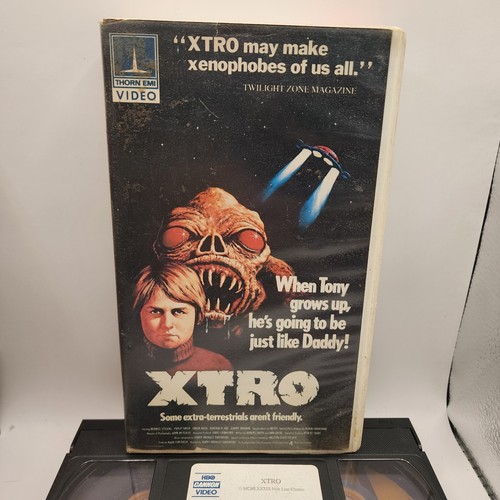 XTRO 1982 VHS Horror Sci Fi Extra Terrestrial Monster Alien Scary Halloween | eBay