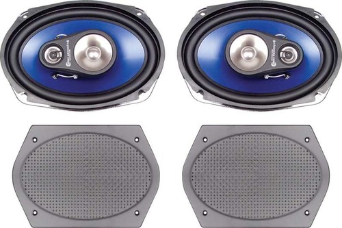 Custom Autosound 3-Way 6" X 9" Speakers - 200W Peak | eBay