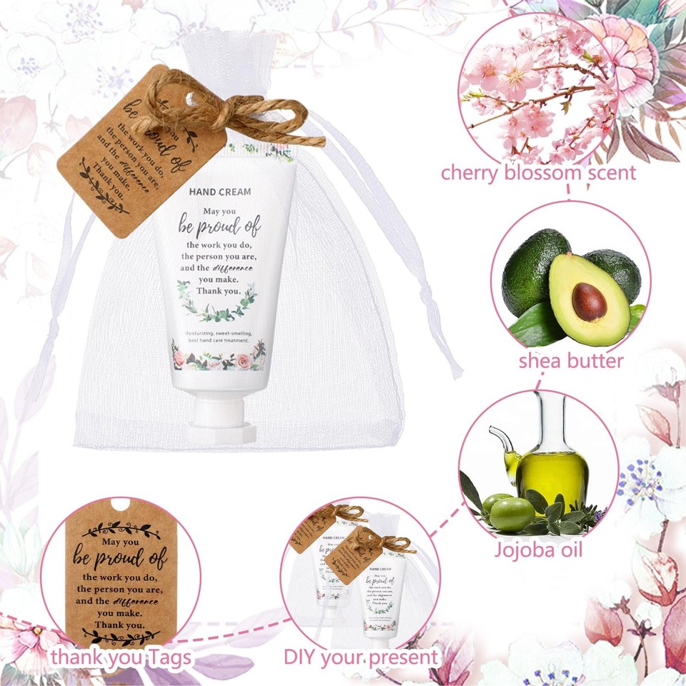 Dansib 24 Sets Hand Mini Lotion Bulk Employee Appreciation Gifts Travel ...