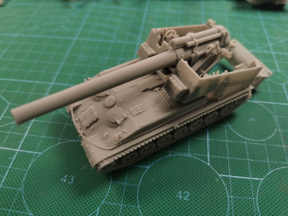 3D printed 1/72/35 T92 howitzer motor carriage/T92 HMC tank Resin kit ...