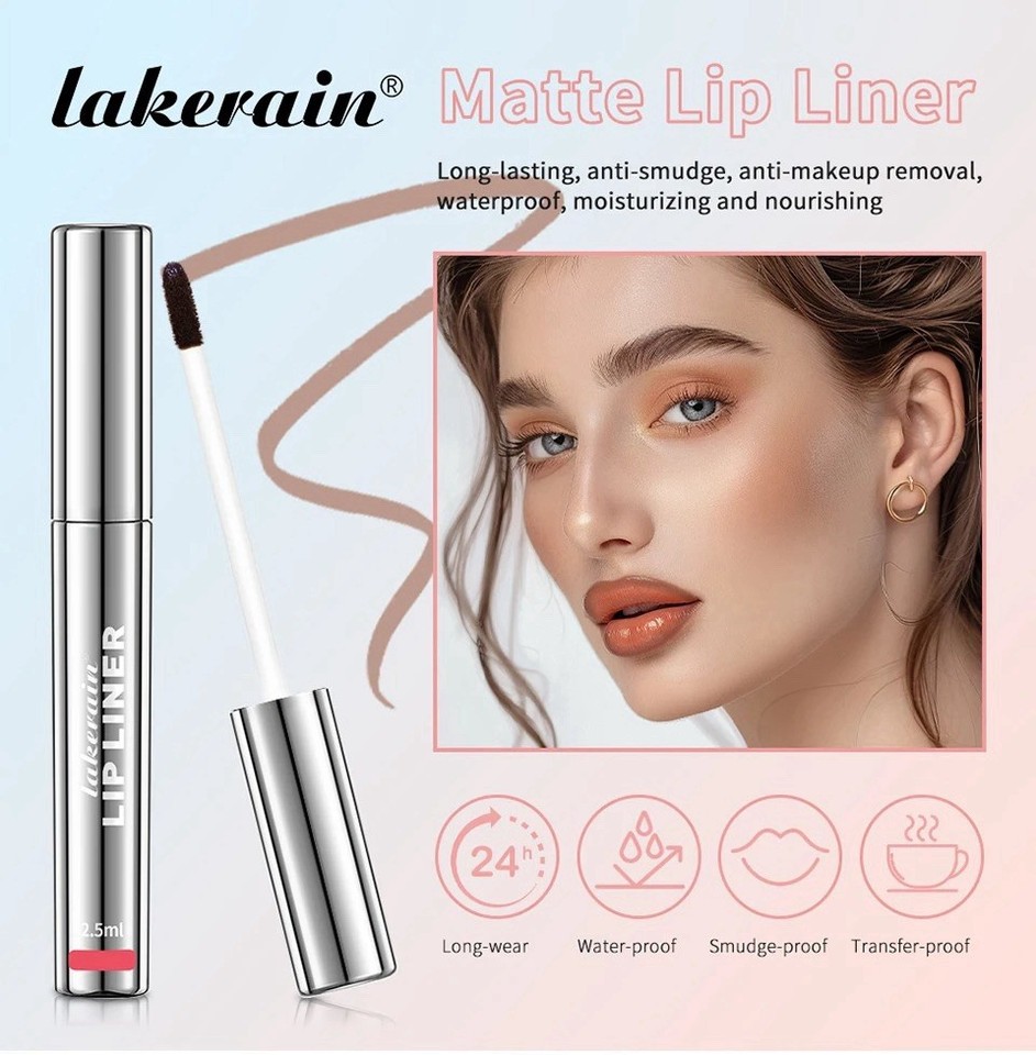 Waterproof Lip Liner Peel Off Tattoo Lipgloss Long Lasting Matte Lip ...