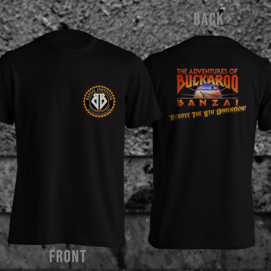 New Banzai Institute The Adventure of Buckaroo Banzai Black Men Shirt ...