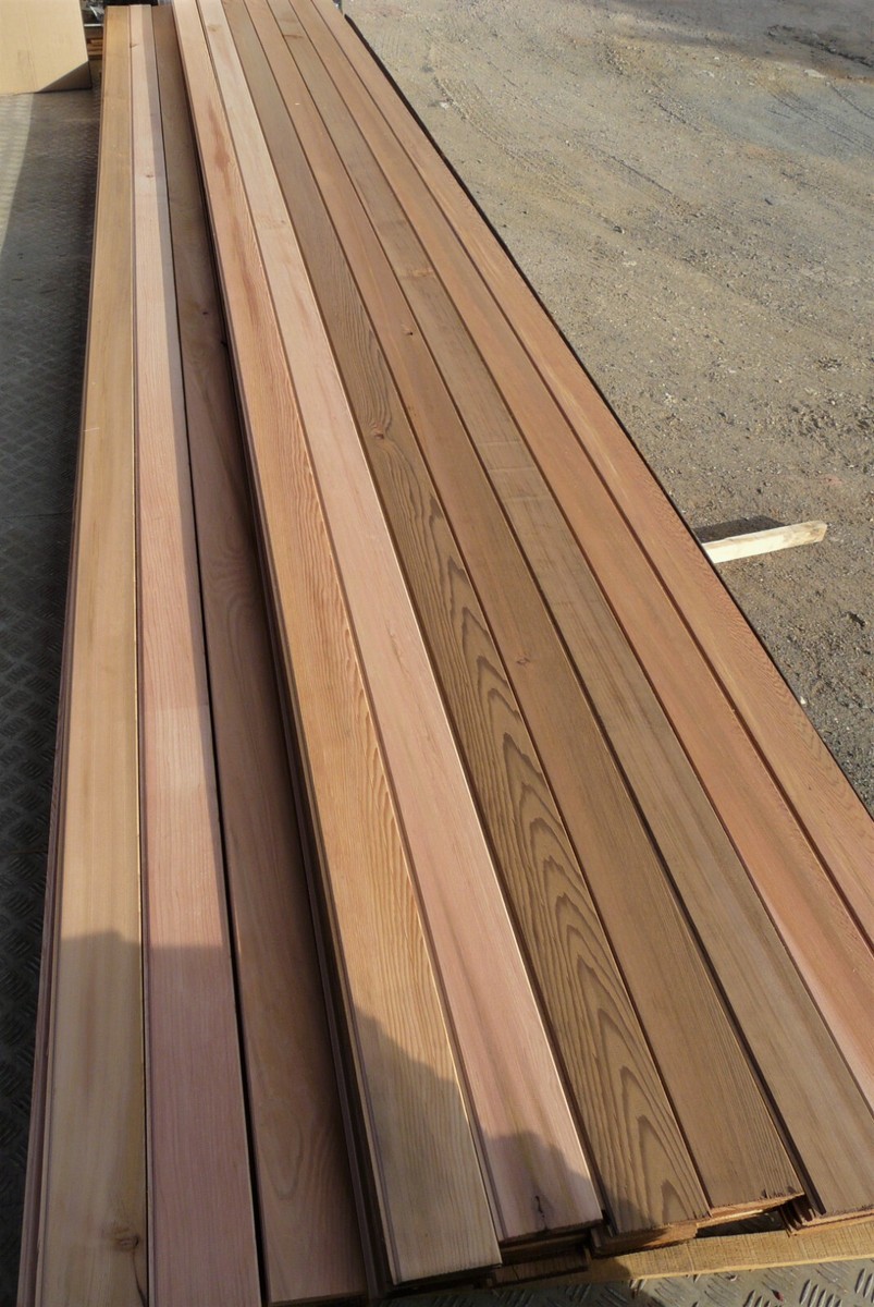 Bleached Western Red Cedar