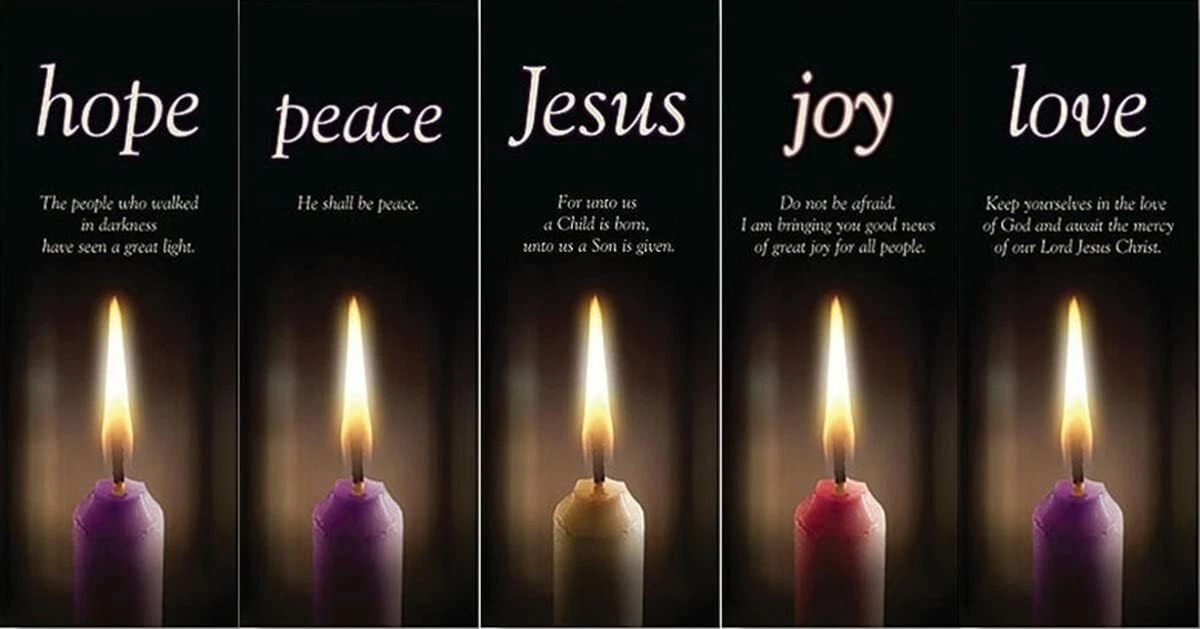 Love Hope Peace Joy Banner