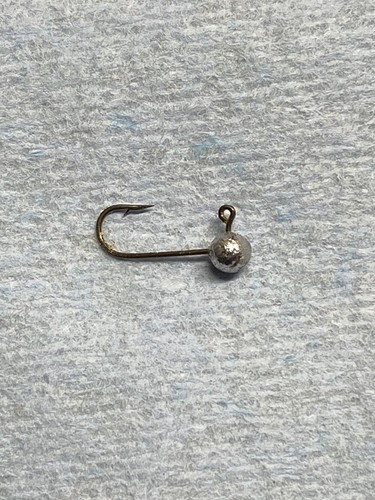 1/32 oz Round Jig Heads With #8 Bronze Hook (100) | eBay