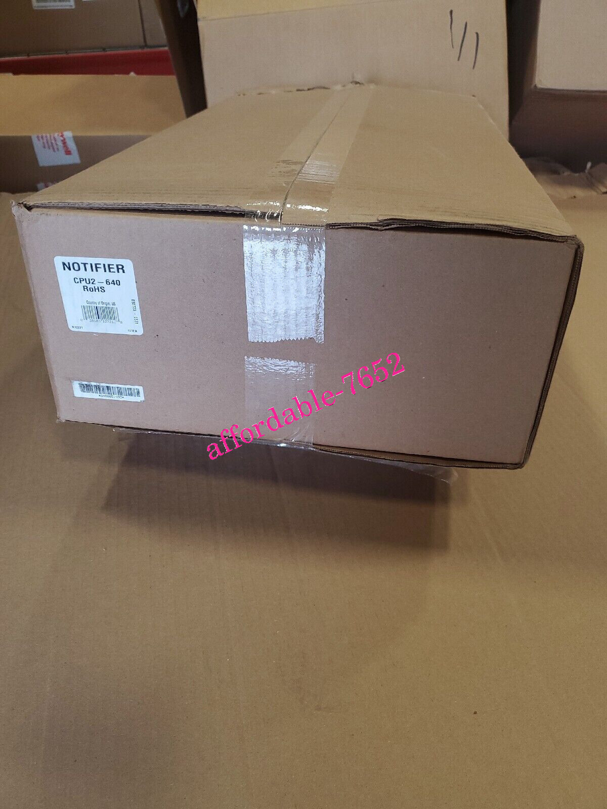 NEW CPU2-640 Notifier Central Processing Unit for NFS2-64 DHL or FedEx 643485654612| eBay