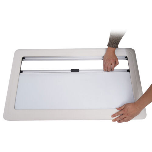 RV Camper Caravan Top-Hung Push Out Window 70° Vent Hatch Side Window ...