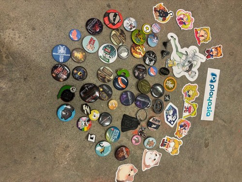 Lot Of 60+ Video Game Pin & Sticker Set | eBay