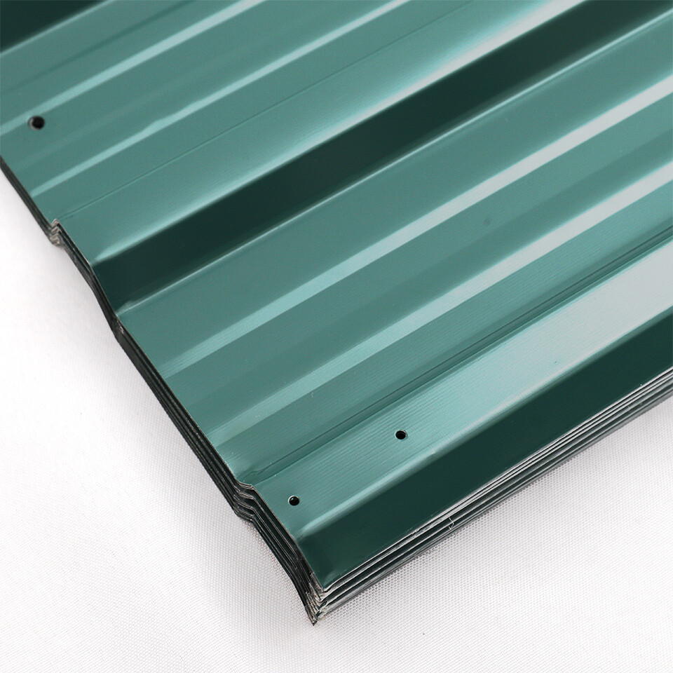 Profile Galvanized Sheets 12pcs Corrugated Metal Sheet Roofing Garage ...
