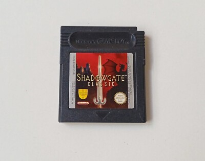 Shadowgate Classic,Nintendo Game Boy Color. | eBay