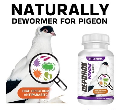 DEPUROX TABLETS FOR PIGEON BIRDS POULTRY DEWORMER DESPARASITANTE ...