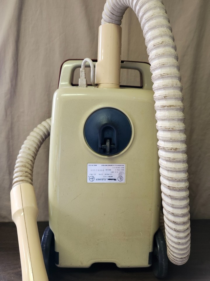 Hoover Spirit 900 Maroon and white S3269 Canister floor Vacuum cleaner ...