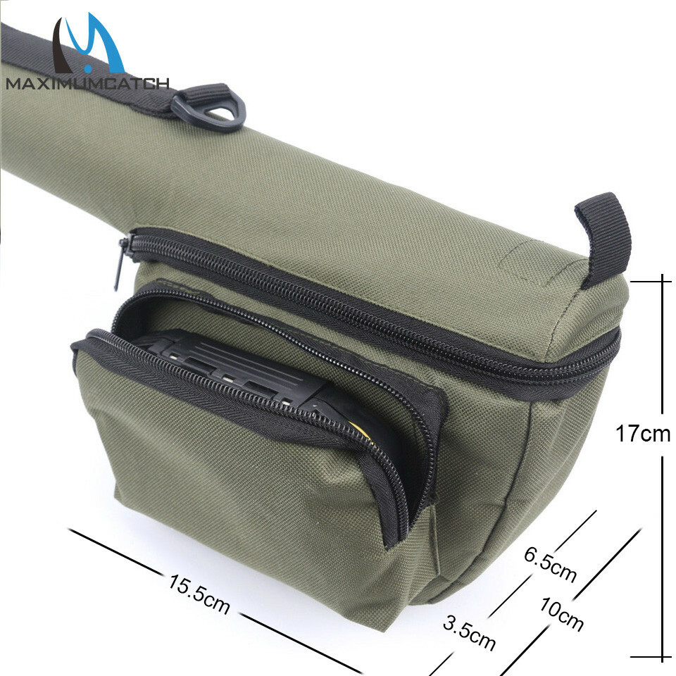 Fly Fishing Rod Tube Cordura/Carbon/Aluminum Rod Case For 9FT/10FT 4Sec ...
