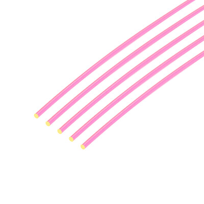 5pcs Fiber Optic Rods P5 Plastic 0.5mmx30cm for Front Sight Filament ...