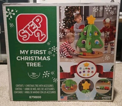 Step2 My First Christmas Tree with Ornament Train Set 18 Month + Kids ...