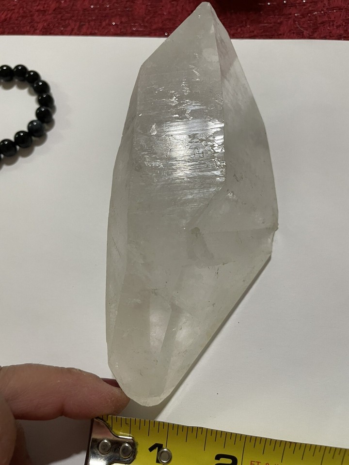 Clear Quartz Double Pointed Crystal | eBay