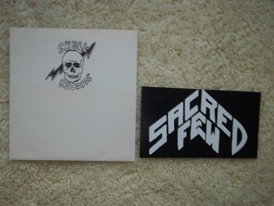 SACRED FEW-"Sacred Few"/"Low Rider"(+ an insert): UNPLAYED 1982 hard ...