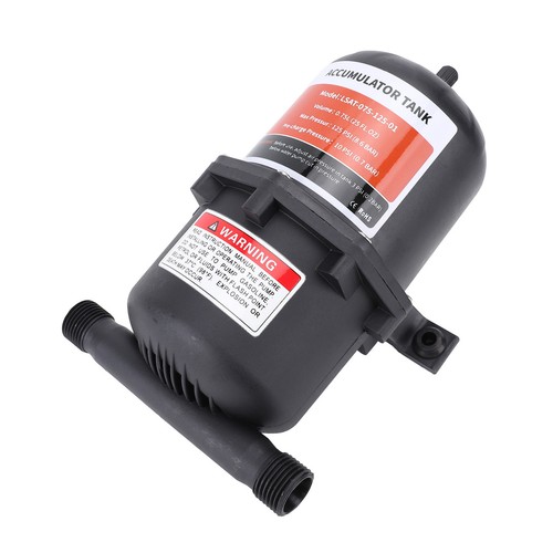 0.75L Mini Pressure Tank With Clamps 1/2 MNPT Port Pre Accumulator Tank ...
