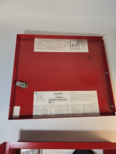 Edwards EST BPS Remote Booster Power Supply Fire Alarm NAC Cabinet w ...