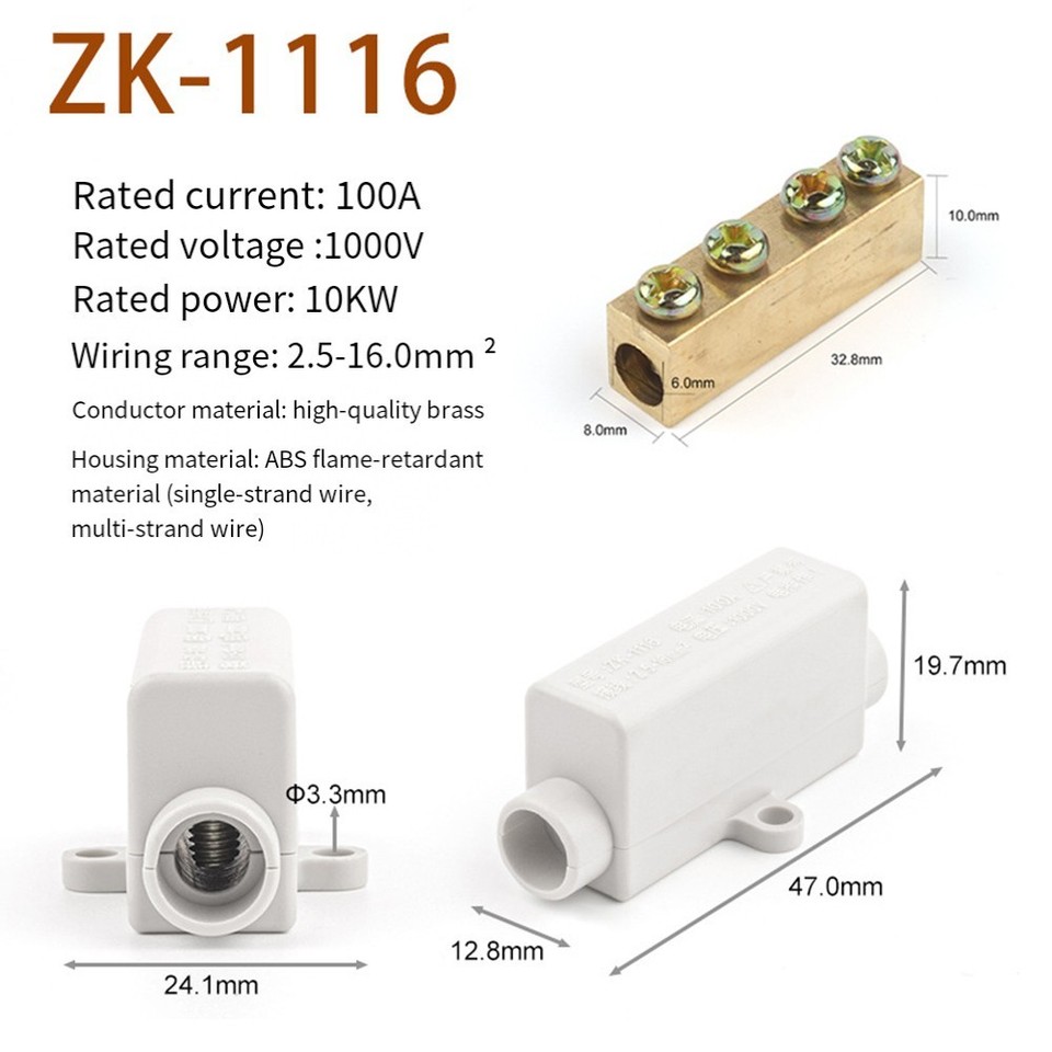 Secure Installation For 2Pin Cable Junction Clamp for Electrical ...