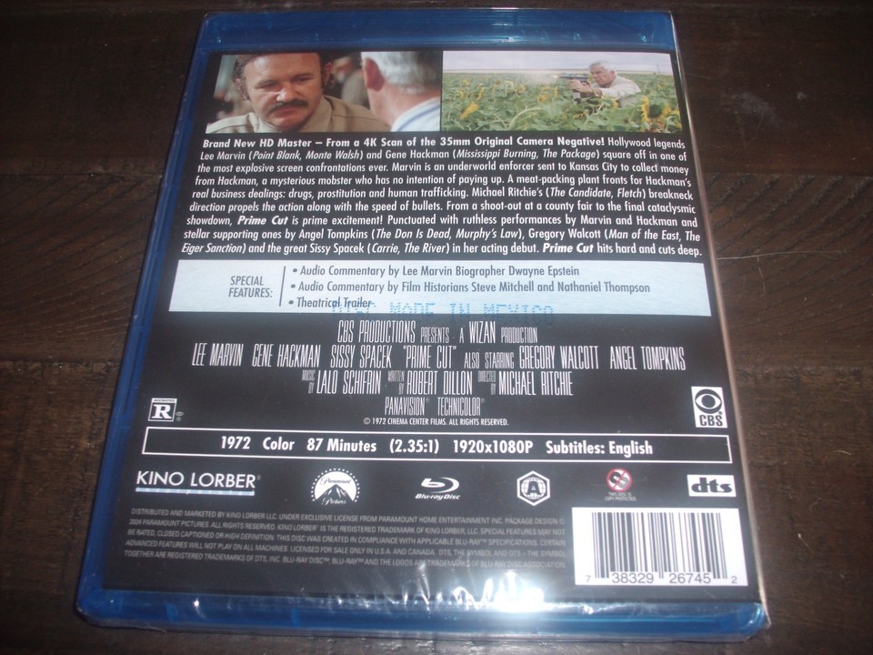 Prime Cut [New Blu-ray] Special Ed, Widescreen, Ac-3/Dolby Digital ...