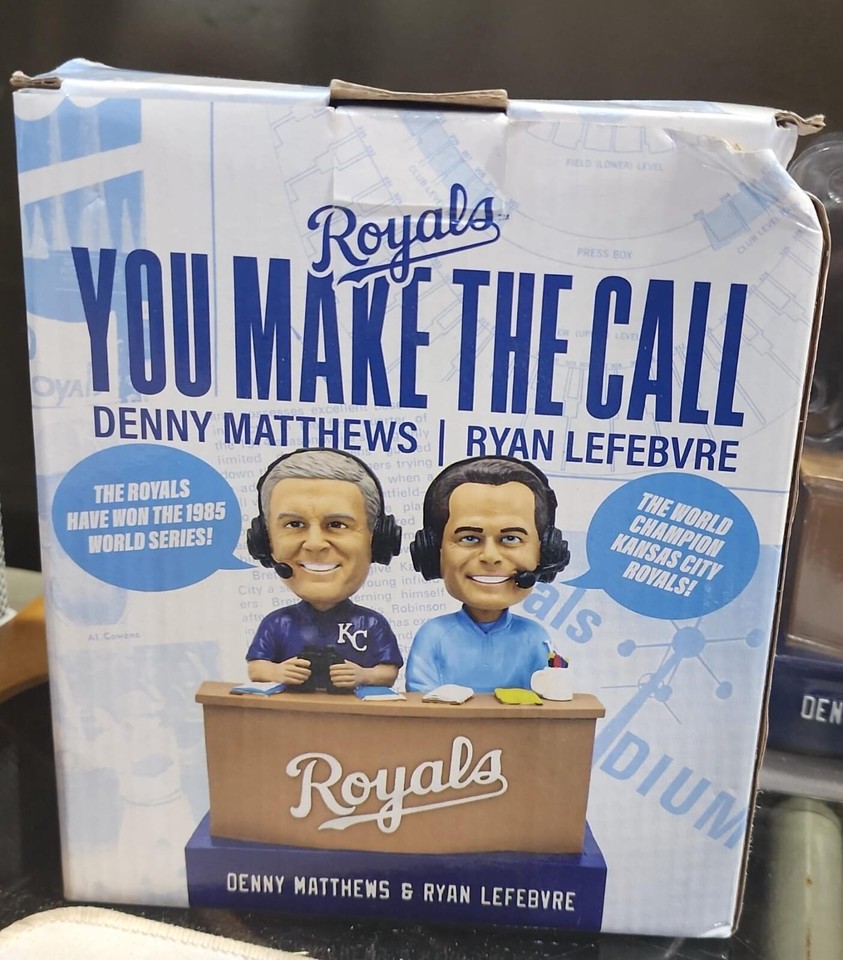 ROYALS YOU MAKE THE CALL DENNY MATTHEWS /RYAN LEFEBVRE | eBay
