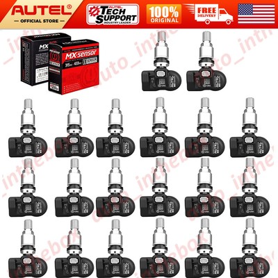 Autel TPMS MX-Sensor 315MHz & 433MHz 2 in 1 Auto Tire Pressure Sensor ...