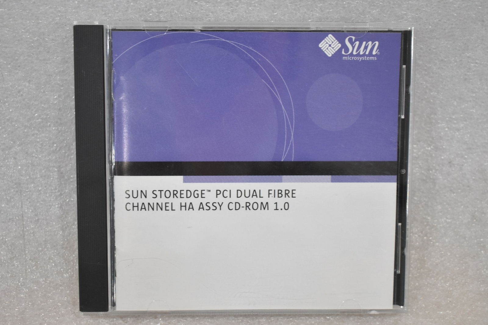 SUN MICROSYSTEMS SUN STOREDGE PCI DUAL FIBRE CHANNEL HA ASSY CD-ROM 1.0 ...