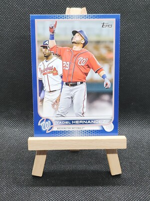 2022 Update Base #US293 Yadiel Hernandez - Washington Nationals ROYAL ...